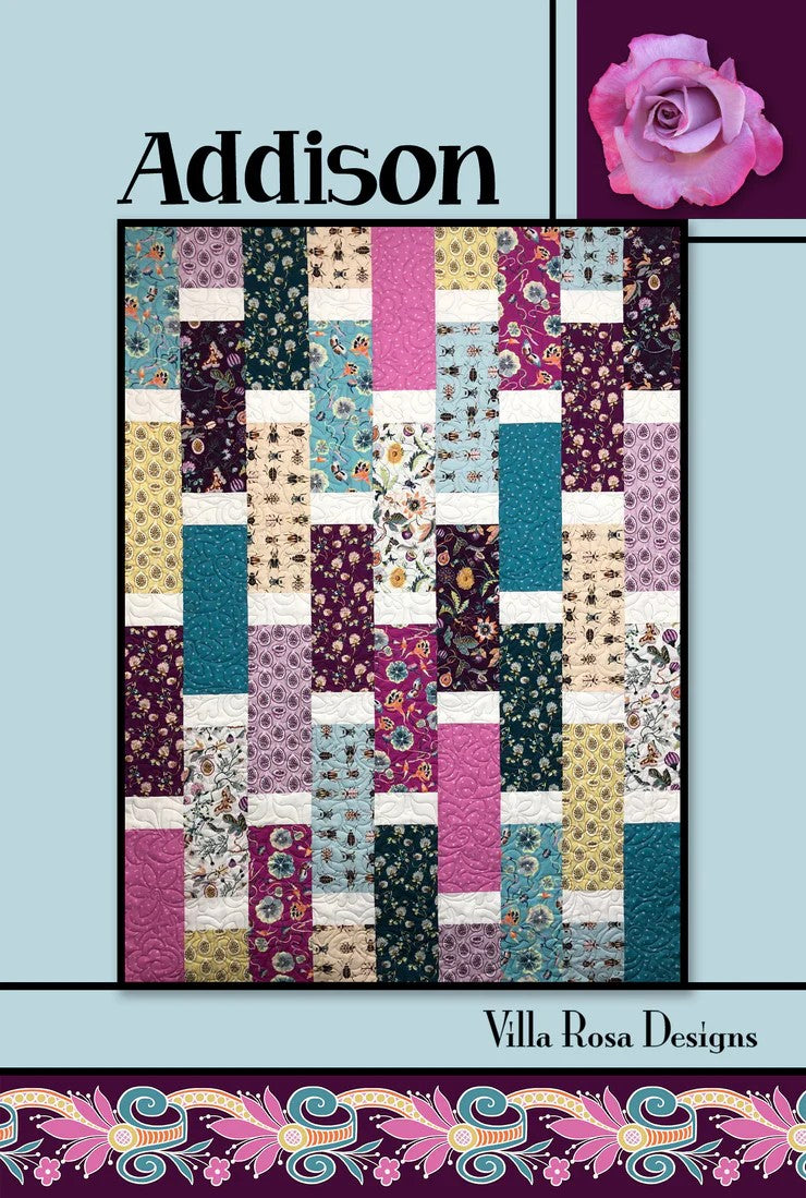 Addison Quilt Pattern – The Stitchery LLC
